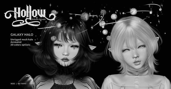 Second Life Marketplace - - Hollow - Galaxy Halo [DEMO]